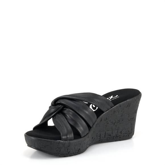 Onex | Shoes | New Onex Womens Katya Wedge Sandal In Black | Poshmark